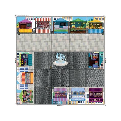 Blue Bot® And Bee Bot® Podložka Tržnice