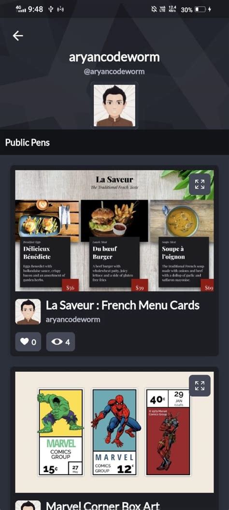 Descargar Codepen Pens And Source Codes Apk Última Versión 241027 Para