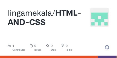 Html And Csshtml Assignmenthtml At Main · Lingamekalahtml And Css · Github
