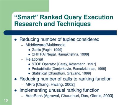 Supporting Ranking In Queries Score Based Paradigm Ppt Download