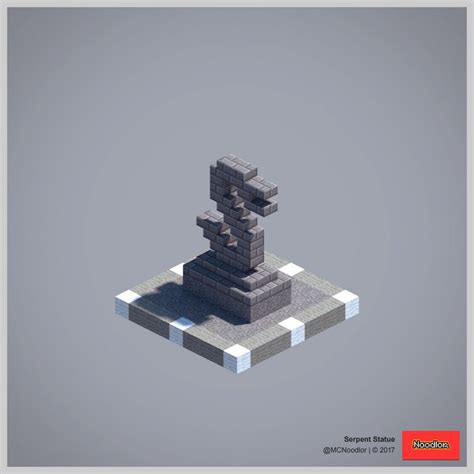 Statue Schematic Minecraft Statue By Tesla91 On Deviantart