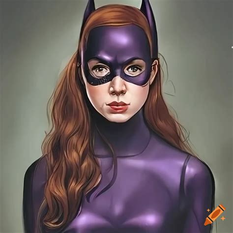 Karen Gillan As Batgirl On Craiyon
