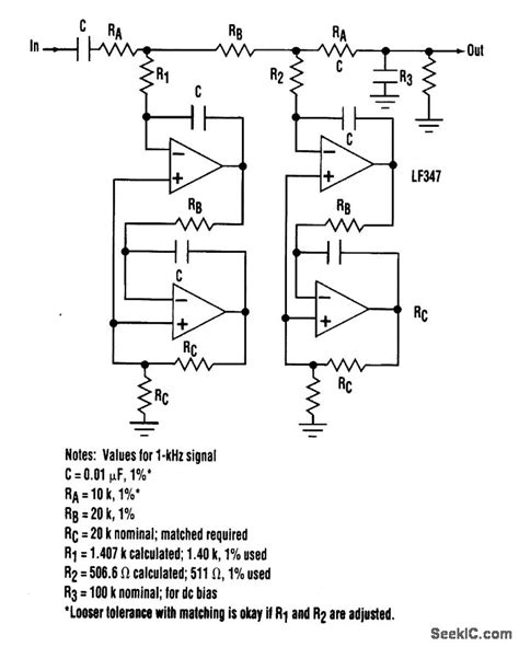 STABLE_SINE_WAVE_GENERATOR - Signal_Processing - Circuit Diagram ...