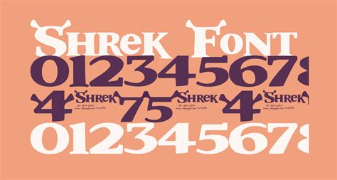 Shrek Free Font What Font Is