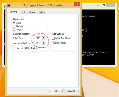 Fix No Scrolling In The Command Prompt After Font Change