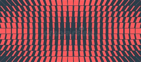 Modern Graphic Geometry Wavy Transition Effect Vector Red Black Abstraction Stock Illustration