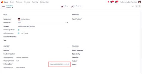 How To Manage Production Streamlining With Manufacturing Lead Time In Odoo 17