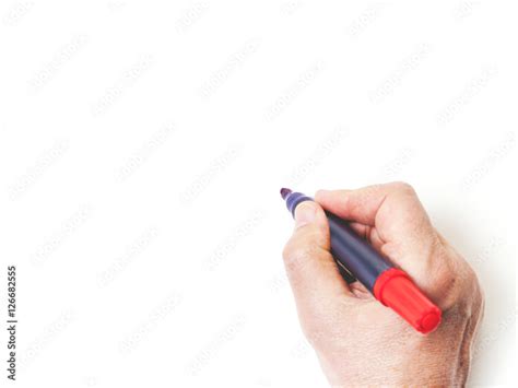 Hand Writing With Marker