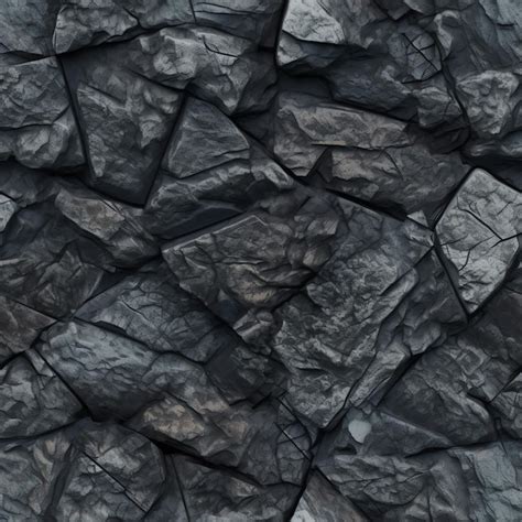 Premium Ai Image Rock Texture Seamless Pattern Background