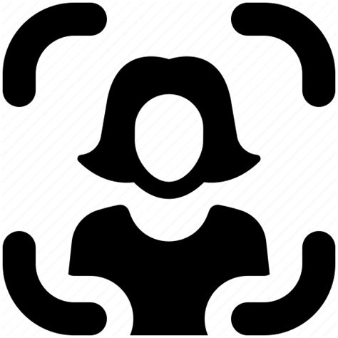 Face Facial Scan Woman Biometric Process Scanning Icon Download On Iconfinder