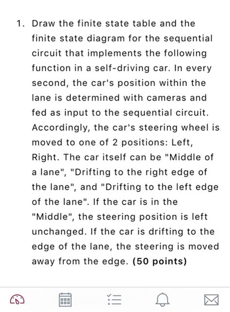 Solved Draw The Finite State Table And The Finite State Chegg