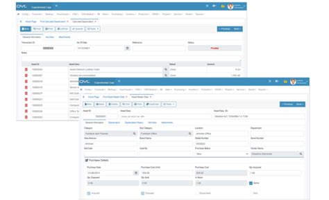 Fixed Assets Ovc Erp Solutions