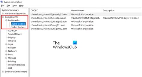 How To Check Installed Codecs On Windows 11