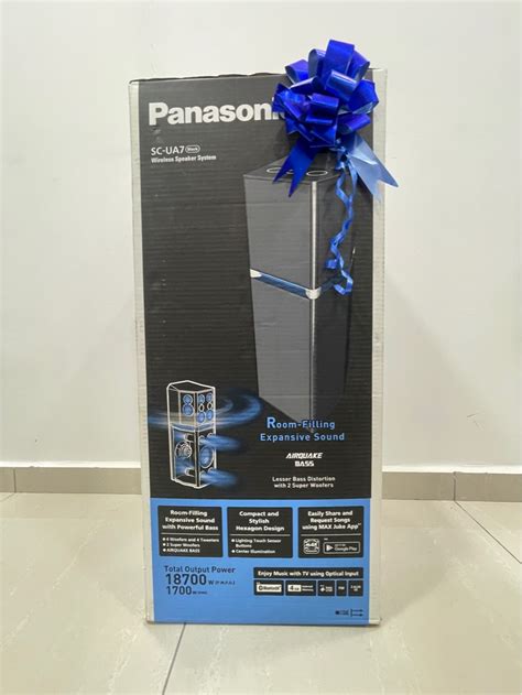 Panasonic SC - UA7 Wireless Speaker System, TV & Home Appliances, TV ...
