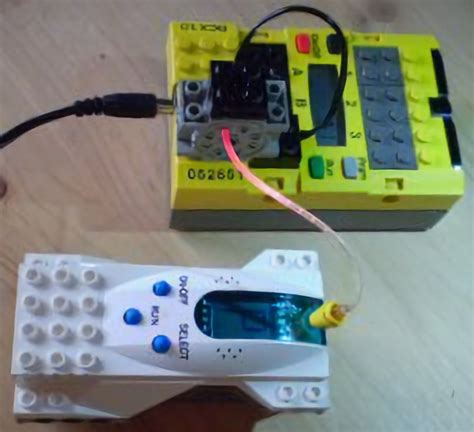 LEGO RCX Connected To Micro Scout