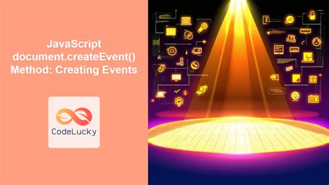 Javascript Event Object Dom Events Codelucky