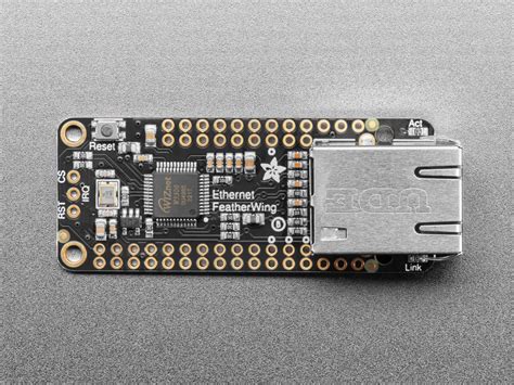 Adafruit Ethernet Featherwing Id 3201 Adafruit Industries Unique And Fun Diy Electronics And Kits