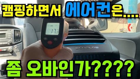 에코플로우 웨이브2 성능이 좋다는데진짜 시원하다며 춥다며 난 분명히 그렇게 들었는데 자작으로 한 땀 한