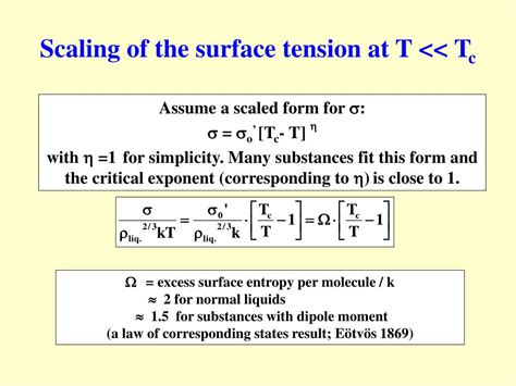 Ppt Computer Simulations Scaling And The Prediction Of Nucleation