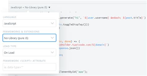 Vanillajs — Getting Started Developer For Life