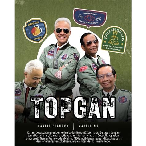 Jual Jaket BOMBER TOP GAN GANJAR | Shopee Indonesia