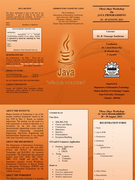 java workshop pdf java software platform computing platforms