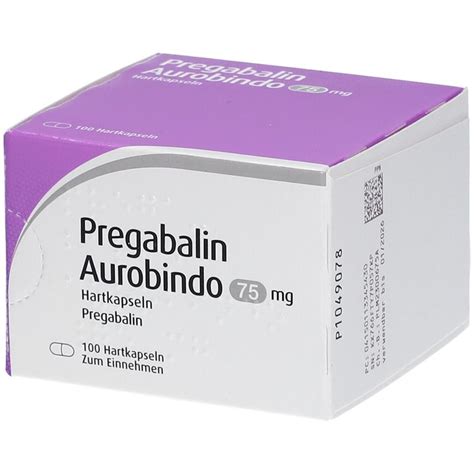 Pregabalin Aurobindo 75 Mg 100 St Mit Dem E Rezept Kaufen Shop Apotheke