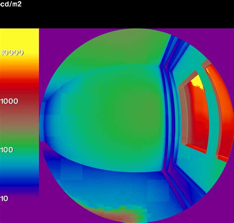 hdr image generation with rad command for glare analysis radiance