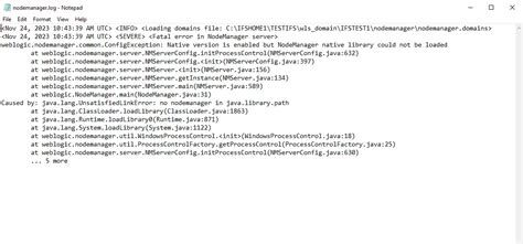 Nodemanager Native Library Could Not Be Loaded Ifs Community