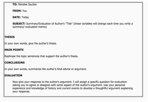 Summary Memo Template Electrical Engineering Homework Help