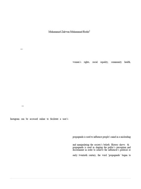 A Review Of Feature Selection And Sentiment Analysis Technique In Issues Of Propaganda Pdf