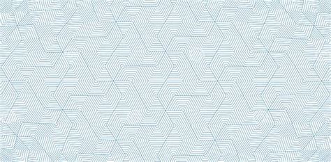 Abstract Blue White Stripe Line Geometric Hexagon Background Swirl Pattern Retro Styled