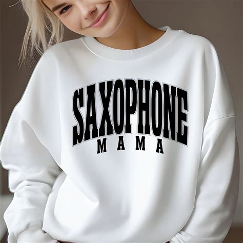 Saxophone Mama Svg Png Band Mom Png High School Band Marching Band
