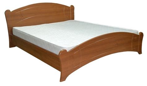 Ліжко двоспальне з ДСП МДФ в спальню Паланія 160х200 Неман Неман купити з доставкою по Україні