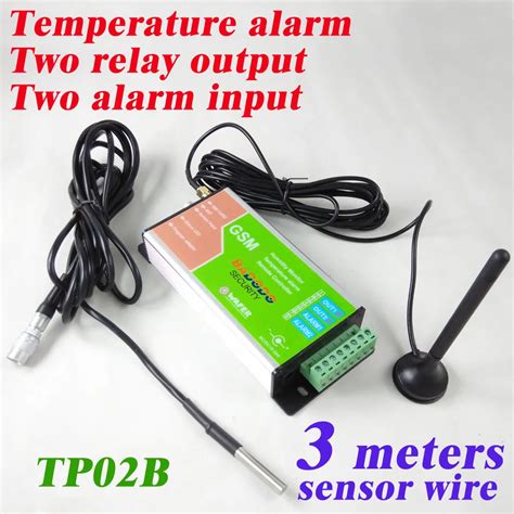 Badodo Gsm Sms Temperature Data Logger Alarm Controller Temp Recorder