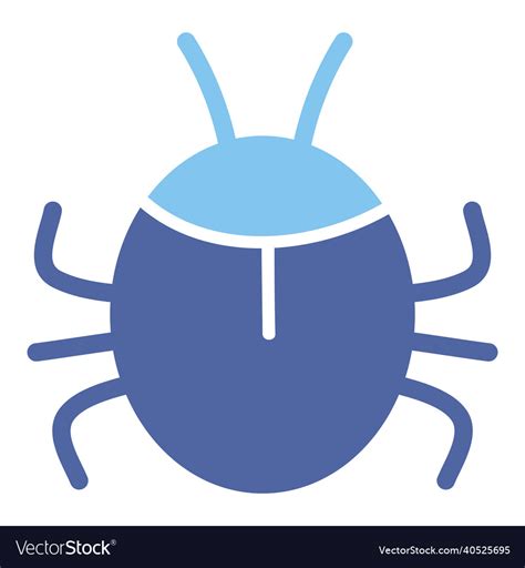 Bug Virus Icon Royalty Free Vector Image Vectorstock