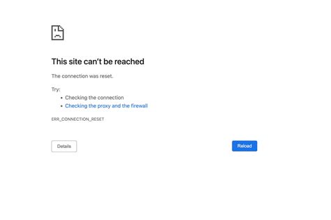 how to fix the err connection reset error in chrome 10 quick ways