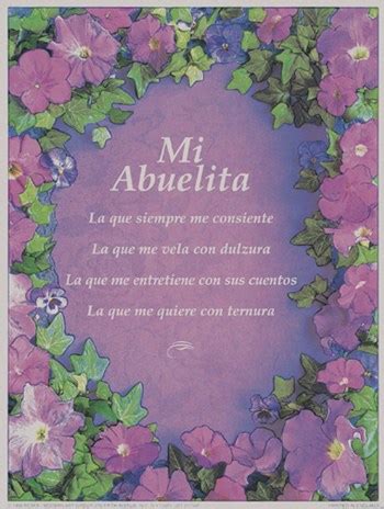 Grandmother Birthday Spanish Quotes Quotesgram
