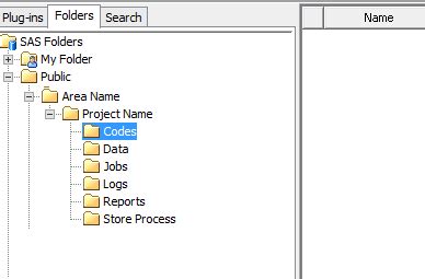 Use SAS Folders SAS Support Communities