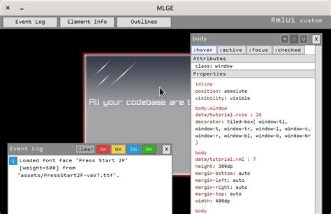 Tomasz Sterna On Linkedin Rmlui Gdb Technology Gamedev Html Cpp