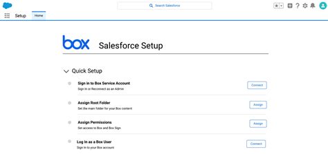Installing Box For Salesforce Box Support