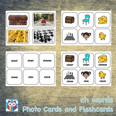 Ch Words Bundle Complete Activity Pack Primary Classroom Resources