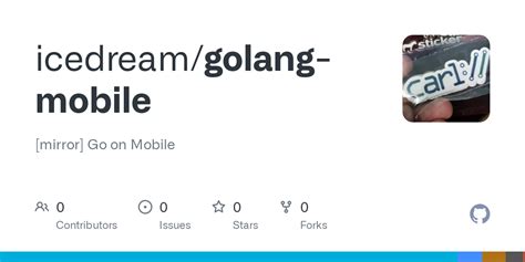 Github Icedreamgolang Mobile Mirror Go On Mobile