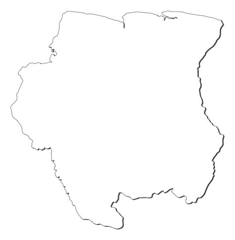 Suriname Geographical Features