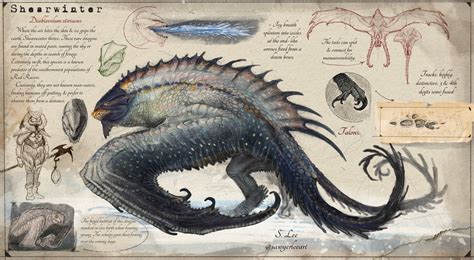Shearwinter Species Dragonslayer Codex By Sawyerleeart On Deviantart