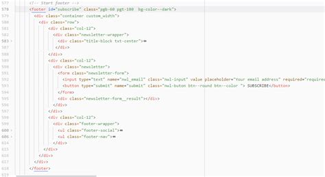 How To Change The Footer Hogash Studio Dashboard