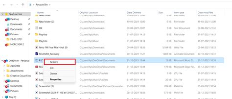Ways To Recover Permanently Deleted Word Document Free