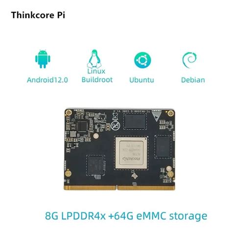 Thinkcore Pi Octa Core Rockchip Rk3588 Core Board 64 битная Arm Soc для