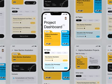 Projectify Project Management Mobile App By Vektora Uiux For Vektora