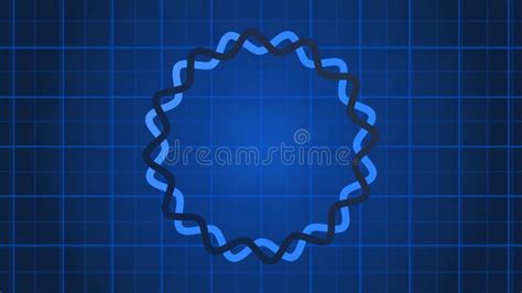 simple organic shape design circle animation in high resolution stock